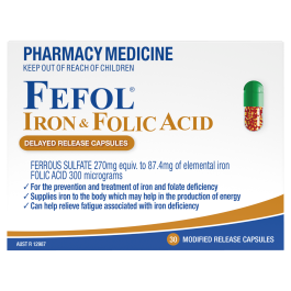 Fefol Spansules 30 Capsules | Chemistworks Pharmacy