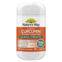 Nature's Way Activated Curcumin 30 Tablets | Chemistworks Pharmacy