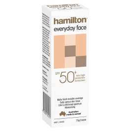 Hamilton Everyday Face Cream Spf50+ 75g | Chemistworks Pharmacy
