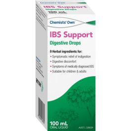 Chemists’ Own Ibs Support Digestive Drops 100ml | Chemistworks Pharmacy