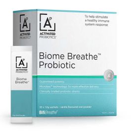 Activated Probiotics Biome Breathe Probiotic Vanilla 30 Sachets ...
