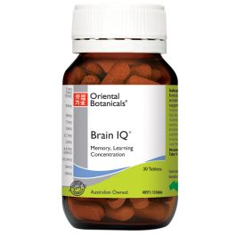 Oriental Botanicals Brain Iq 30 Tablets | Chemistworks Pharmacy