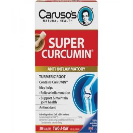 Caruso’s Super Curcumin 30 Tablets | Chemistworks Pharmacy