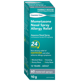 Chemists’ Own Mometasone 50mcg 60 Doses | Chemistworks Pharmacy