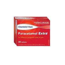 Chemists' Own Paracetamol Extra Tablets 40 Pack | Chemistworks Pharmacy