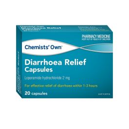 Chemists' Own Diarrhoea Relief Capsules 20 Pack | Chemistworks Pharmacy