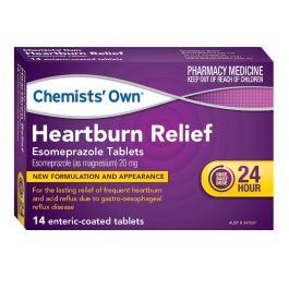 Chemists’ Own Heartburn Relief 20mg 14 Tablets | Chemistworks Pharmacy