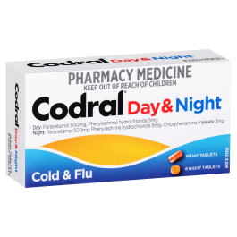Codral Phenylephrine Day & Night Tablet 24 Pack | Chemistworks Pharmacy