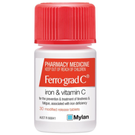 Ferro Grad C Tablets 30 Pack | Chemistworks Pharmacy