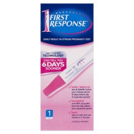 First Response Early Result In-Stream Pregnancy Test 1 Pack ...