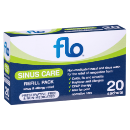 Flo Sinus Care Refill 20 Sachets | Chemistworks Pharmacy