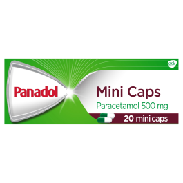 Panadol Mini Caps | 20 Pack | Chemistworks Pharmacy