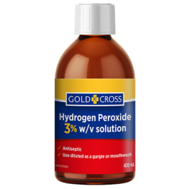 Gold Cross Hydrogen Peroxide 3% 400ml | Chemistworks Pharmacy