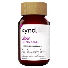 Kynd Glow Hair Skin & Nails 30 Tablets | Chemistworks Pharmacy