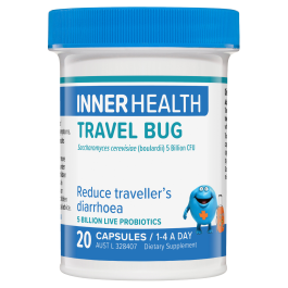 Inner Health Travel Bug Probiotic 20 Capsules | Chemistworks Pharmacy