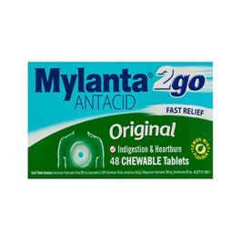 Mylanta Original Tablets 48 Pack | Chemistworks Pharmacy