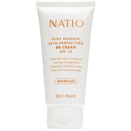 Natio Pure Mineral Skin Perfecting BB Cream SPF 15 Medium 50g ...