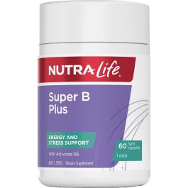 Nutra-Life Super B Plus 60 Capsules | Chemistworks Pharmacy