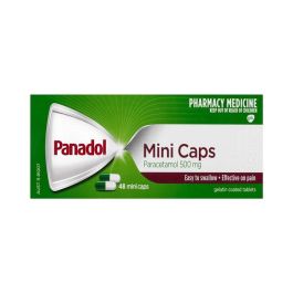 Panadol Mini Caplet 48 Pack | Chemistworks Pharmacy