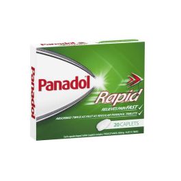Panadol Rapid Caplets 20 Pack | Chemistworks Pharmacy
