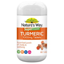 Nature's Way Superfood Turmeric Tabs 1000mg 60s | Chemistworks Pharmacy