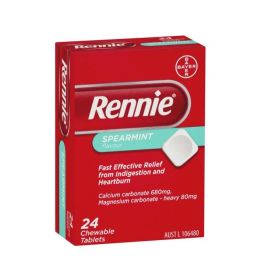 Rennie Tablets 24 Pack | Chemistworks Pharmacy