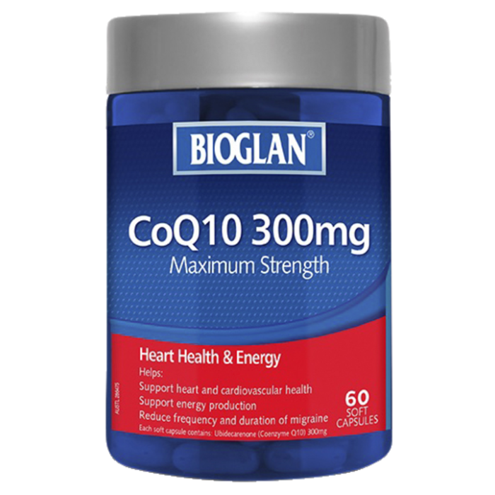 Bioglan Coq10 300mg 60 Capsules | Chemistworks Pharmacy