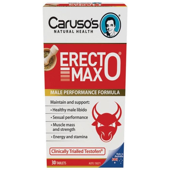 Caruso’s Erectomax | 30 Tabs | Chemistworks Pharmacy