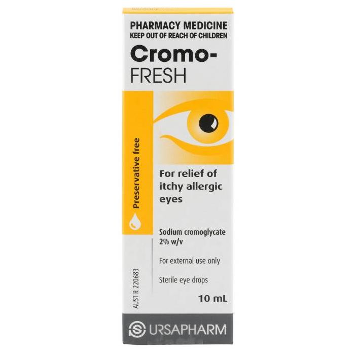 Cromo Fresh Eye Drops 20mg/1mg 10ml | Chemistworks Pharmacy
