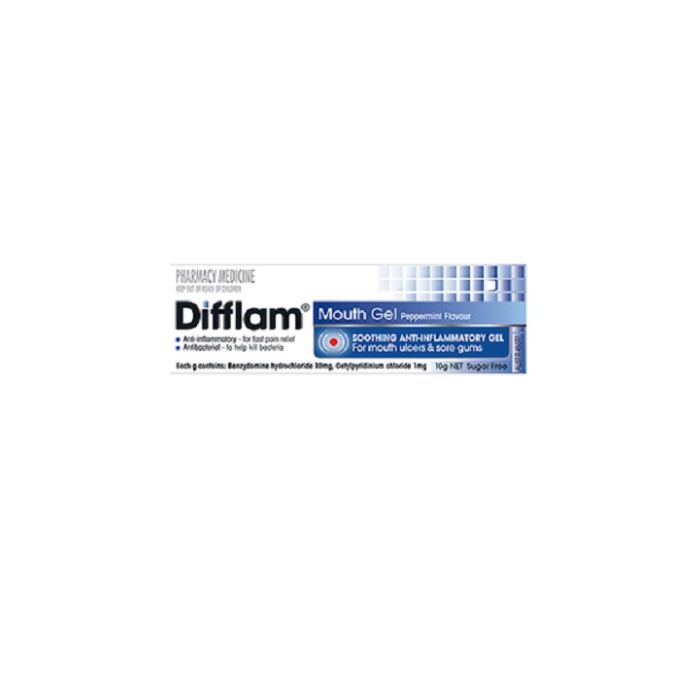 Difflam Mouth Gel 10g | Chemistworks Pharmacy