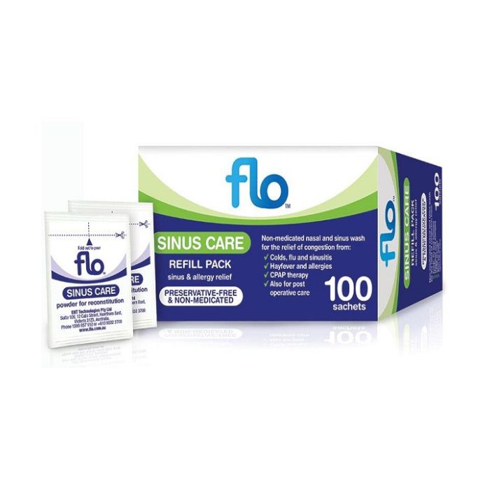 Flo Sinus Care Refilll 100 Sachets | Chemistworks Pharmacy
