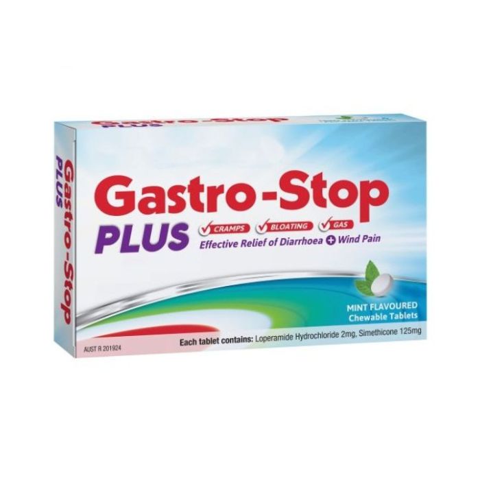 Gastro-stop Plus 12 Mint Tablets | Chemistworks Pharmacy