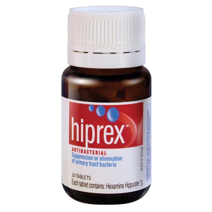 Hiprex Tablet 1g 20 Tablets | Chemistworks Pharmacy