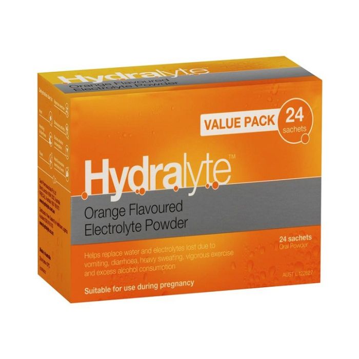 Hydralyte Powder Orange 24 Sachets | Chemistworks Pharmacy
